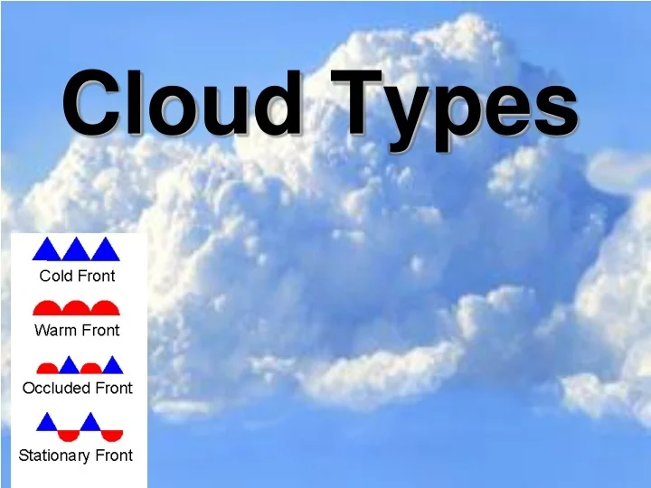 PPT - Cloud Types PowerPoint Presentation, free download - ID:9534562
