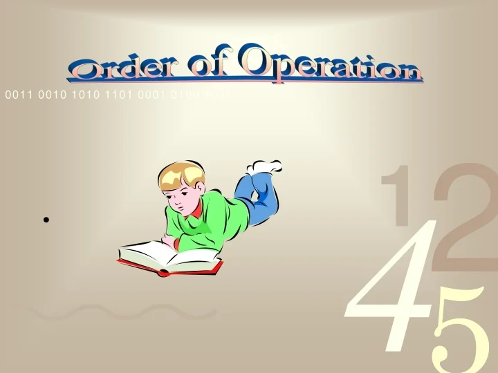 PPT - Order of Operation PowerPoint Presentation, free download - ID ...