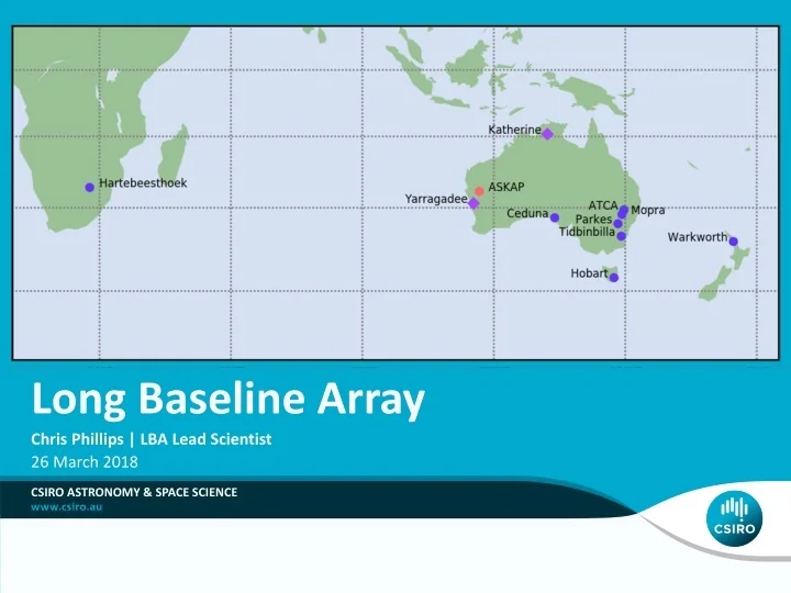 PPT - Long Baseline Array PowerPoint Presentation, free download - ID ...