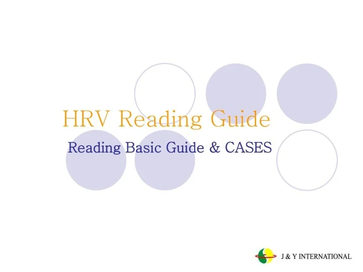 PPT - HRV Reading Guide PowerPoint Presentation, free download - ID:9540623
