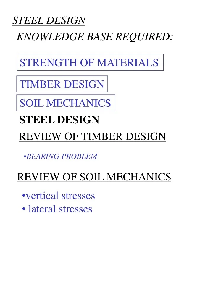 PPT - STEEL DESIGN PowerPoint Presentation, free download - ID:9543986