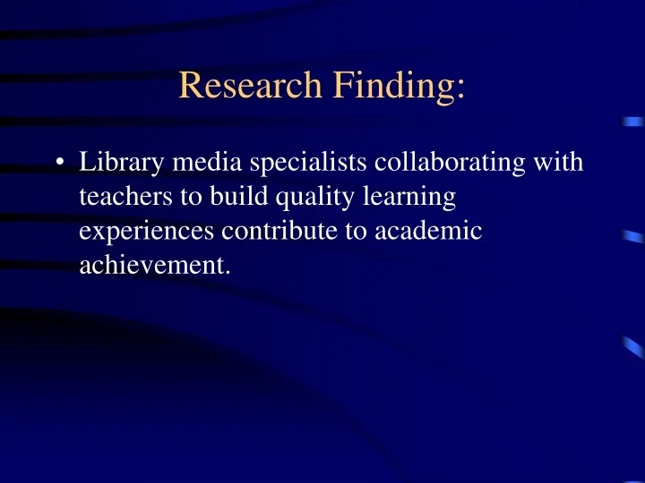PPT - Research Finding: PowerPoint Presentation, free download - ID:9545869