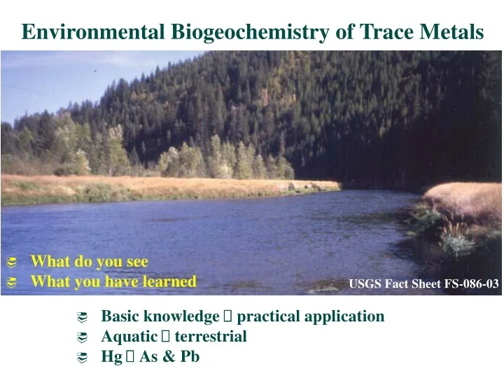 PPT - USGS Fact Sheet FS-086-03 PowerPoint Presentation, free download ...