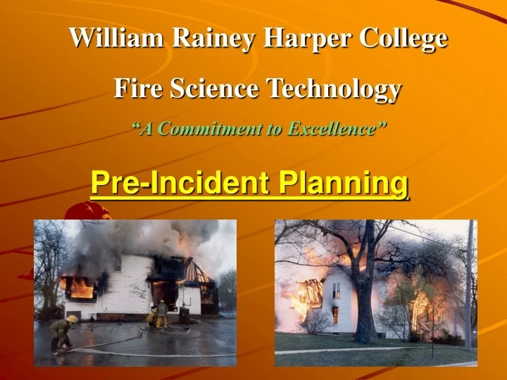 PPT - Pre-Incident Planning PowerPoint Presentation, free download - ID ...