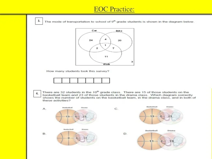 PPT - EOC Practice: PowerPoint Presentation, free download - ID:9555070