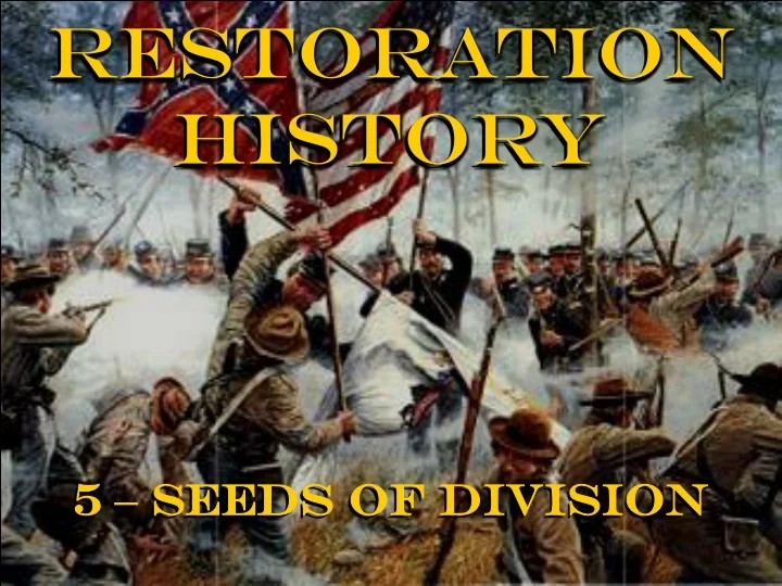 PPT - Restoration History PowerPoint Presentation, free download - ID ...