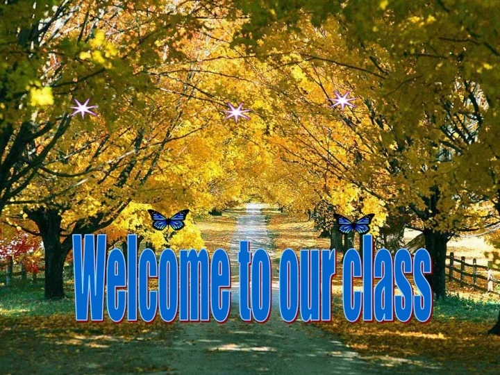 PPT - Welcome to our class PowerPoint Presentation, free download - ID ...