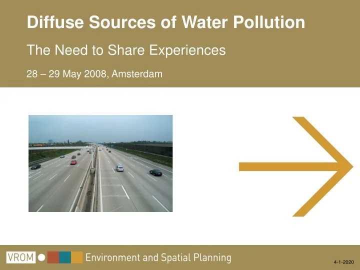 PPT - Diffuse Sources of Water Pollution PowerPoint Presentation, free ...