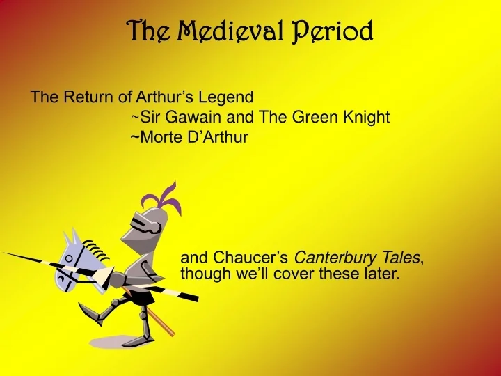 PPT - The Medieval Period PowerPoint Presentation, free download - ID ...