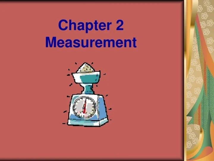 PPT - Chapter 2 Measurement PowerPoint Presentation, free download - ID ...