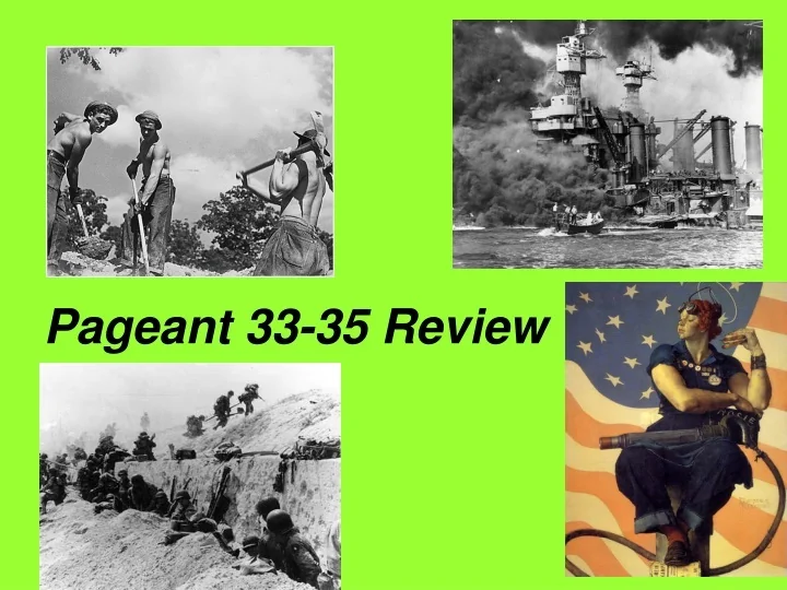 PPT - Pageant 33-35 Review PowerPoint Presentation, free download - ID ...
