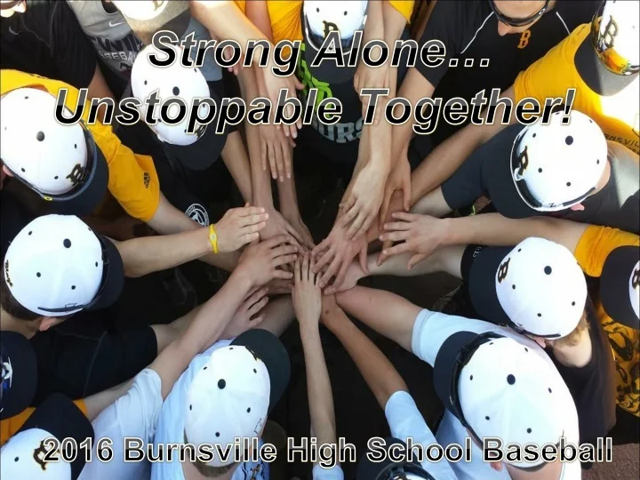 PPT - Strong Alone… Unstoppable Together! PowerPoint Presentation, free ...