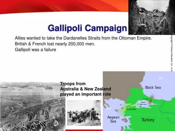 PPT - Gallipoli Campaign PowerPoint Presentation, free download - ID:9567610