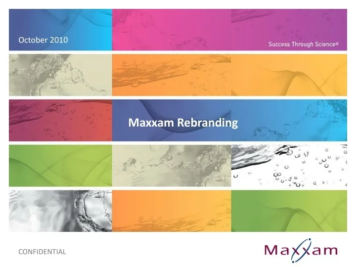 PPT - Maxxam Rebranding PowerPoint Presentation, free download - ID:9567861