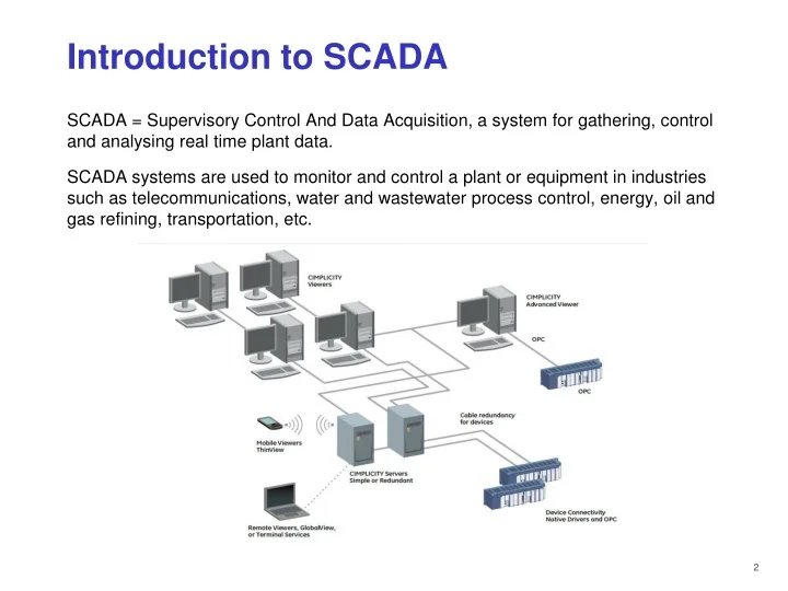 PPT - Introduction to SCADA PowerPoint Presentation, free download - ID:9570037