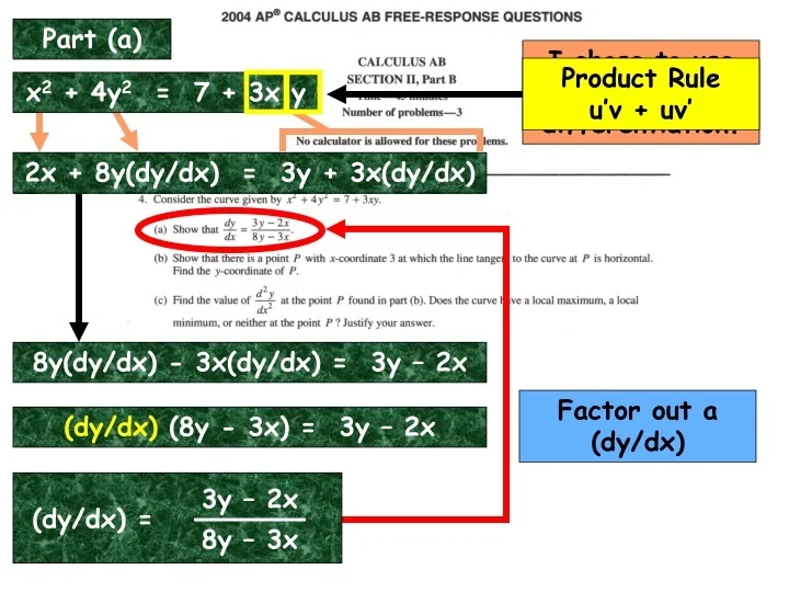 PPT - Part (a) PowerPoint Presentation, free download - ID:9571698