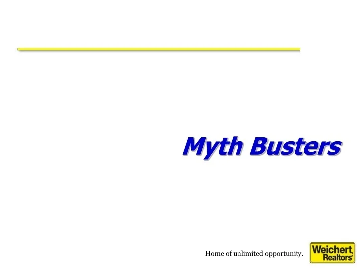 PPT - Myth Busters PowerPoint Presentation, free download - ID:9574902