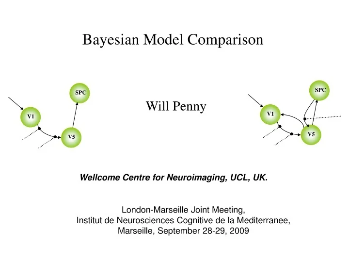 PPT - Bayesian Model Comparison PowerPoint Presentation, free download ...