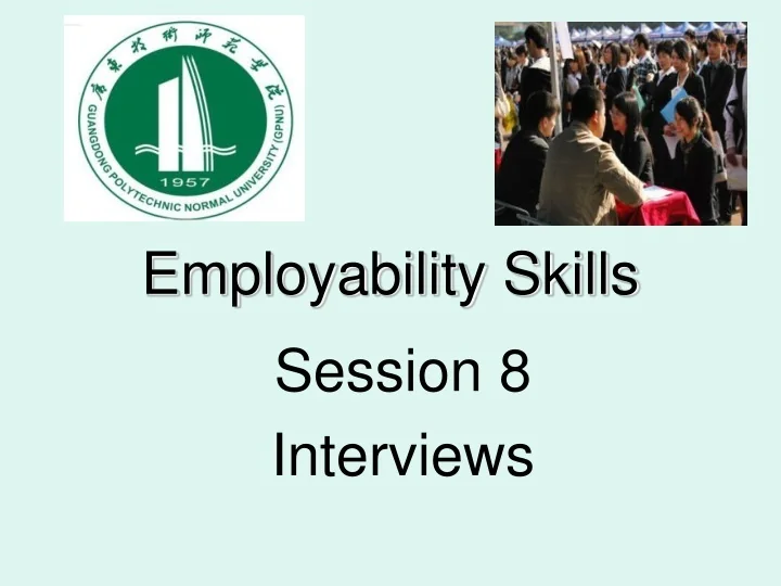 PPT - Employability Skills PowerPoint Presentation, free download - ID ...