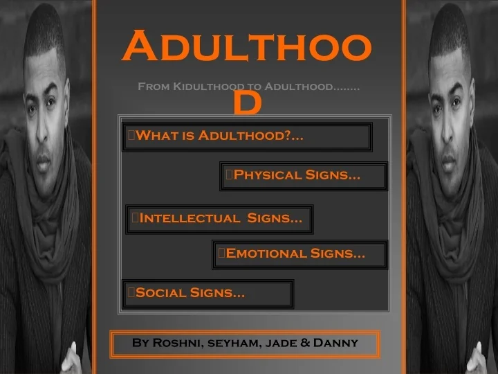 PPT - Adulthood PowerPoint Presentation, free download - ID:9575878