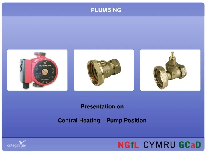 PPT - PLUMBING PowerPoint Presentation, free download - ID:9578187