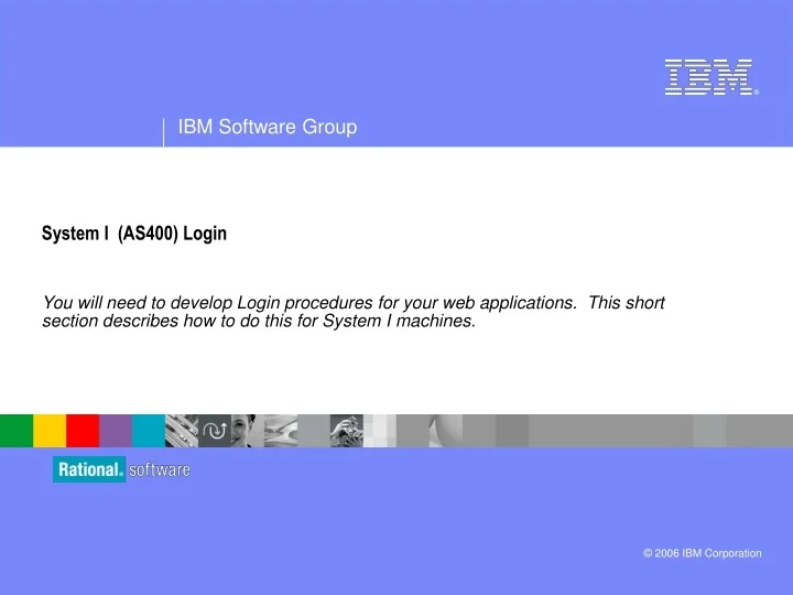 PPT - System I (AS400) Login PowerPoint Presentation, free download ...