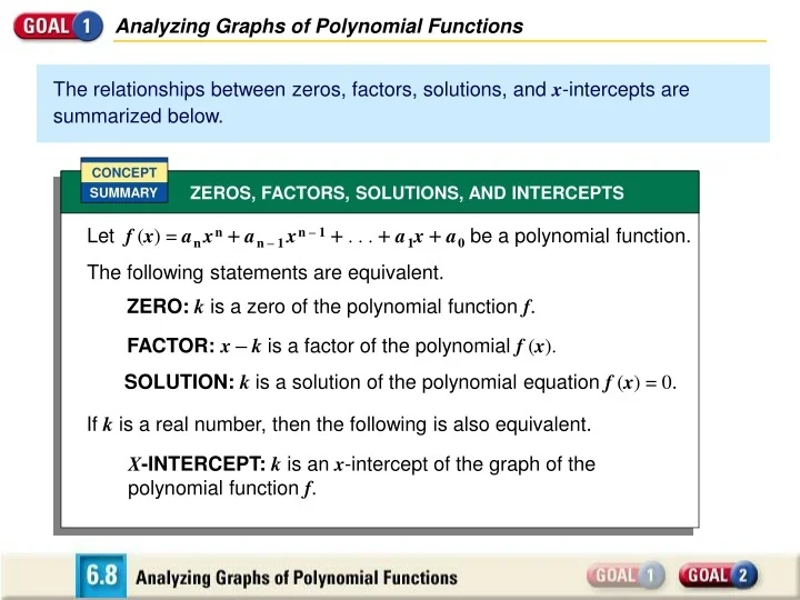 PPT - Analyzing Graphs of Polynomial Functions PowerPoint Presentation ...