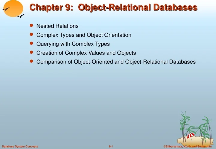 Ppt Chapter 9 Object Relational Databases Powerpoint Presentation