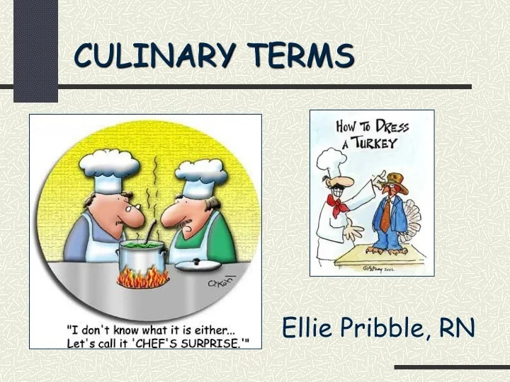 PPT - CULINARY TERMS PowerPoint Presentation, free download - ID:9589748