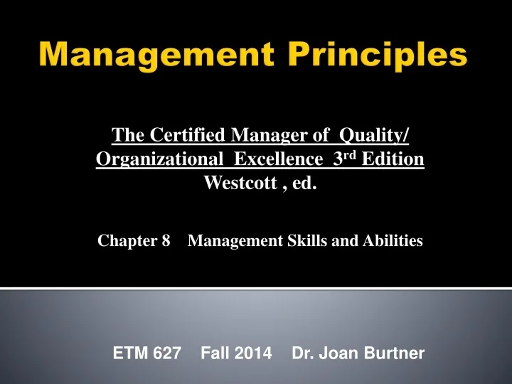 PPT - Management Principles PowerPoint Presentation, free download - ID ...