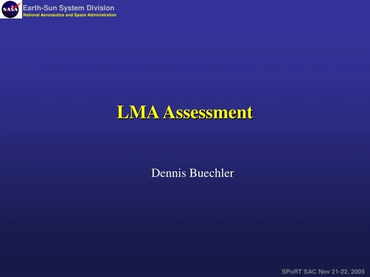 PPT - LMA Assessment PowerPoint Presentation, free download - ID:9596622