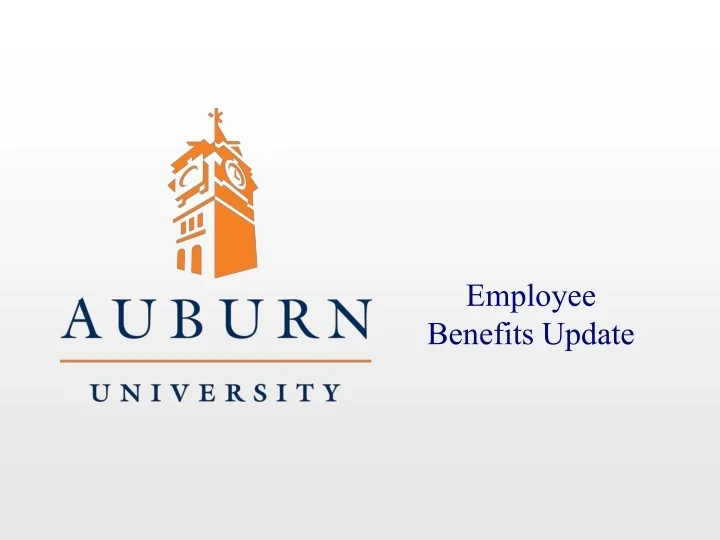 PPT - Employee Benefits Update PowerPoint Presentation - ID:9596858