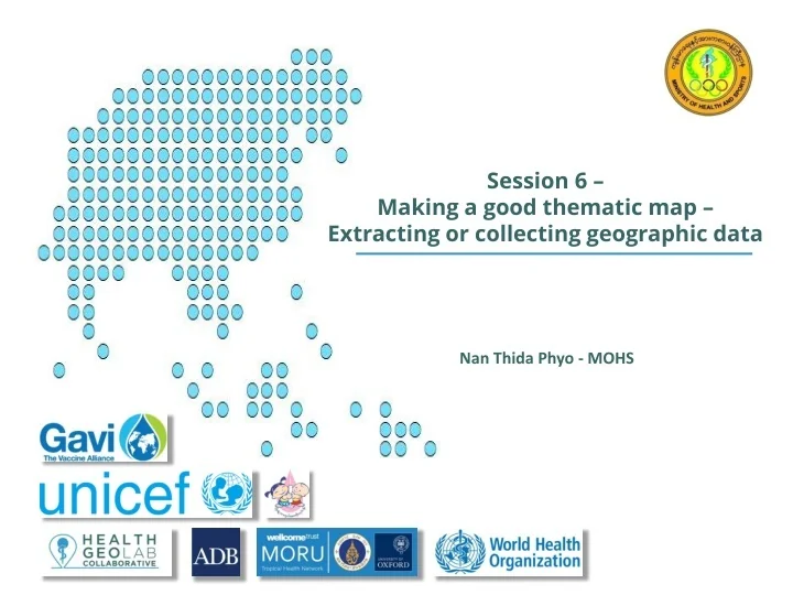 PPT - Session 6 – Making a good thematic map – Extracting or collecting ...