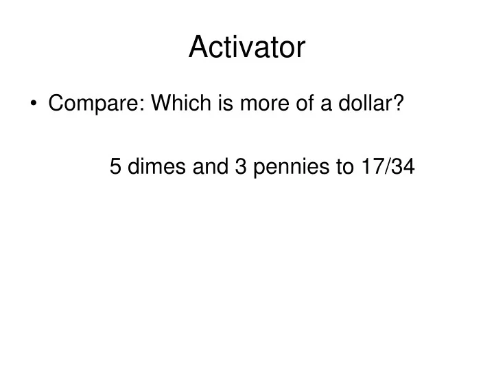 PPT - Activator PowerPoint Presentation, free download - ID:9599105