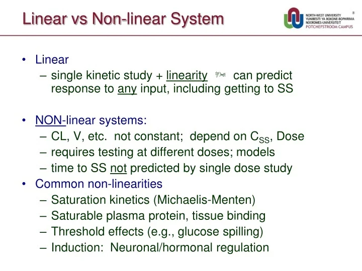 PPT Linear Vs Non linear System PowerPoint Presentation Free
