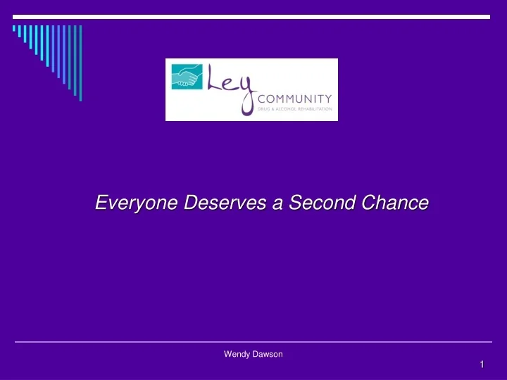 PPT - Everyone Deserves a Second Chance PowerPoint Presentation, free ...