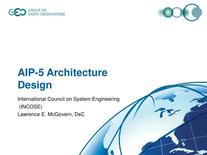 PPT - AIP-5 Architecture Design PowerPoint Presentation, free download ...