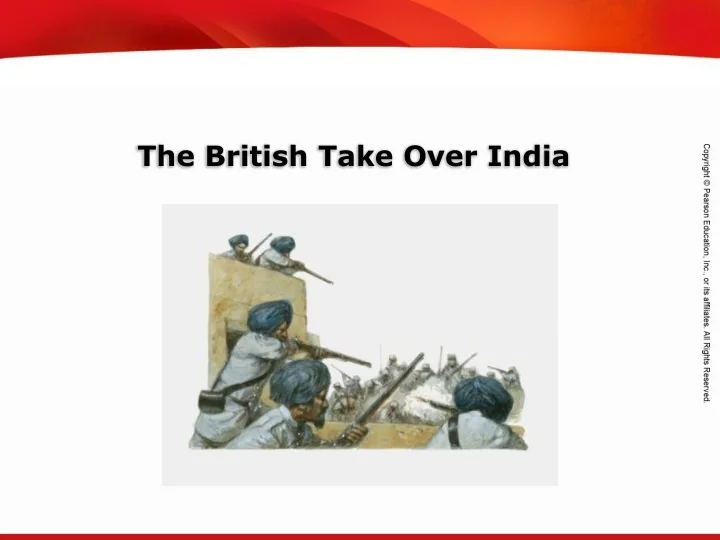 PPT - The British Take Over India PowerPoint Presentation, free ...