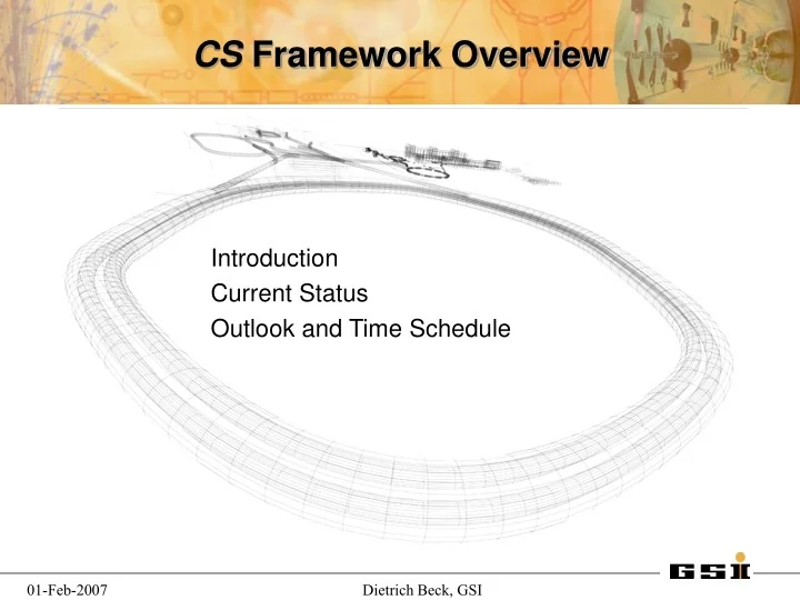 PPT - CS Framework Overview PowerPoint Presentation, free download - ID ...