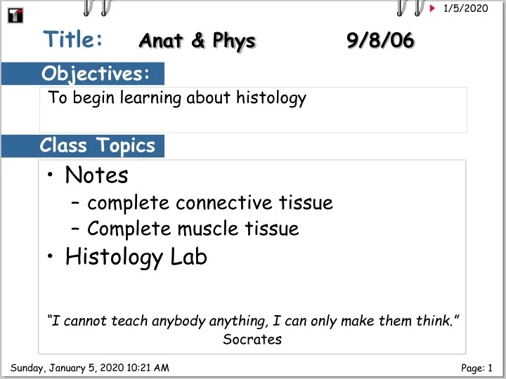 PPT - Class Topics PowerPoint Presentation, free download - ID:9614487