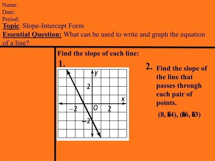 PPT - Name: Date: Period: PowerPoint Presentation, free download - ID ...