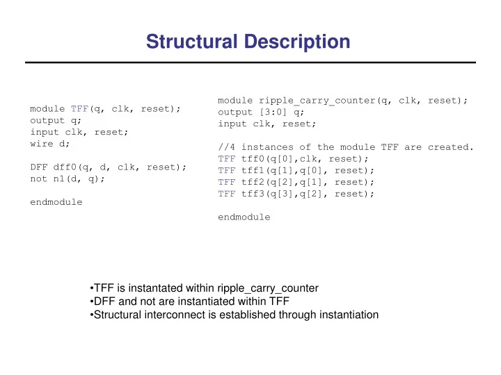 PPT - Structural Description PowerPoint Presentation, free download ...