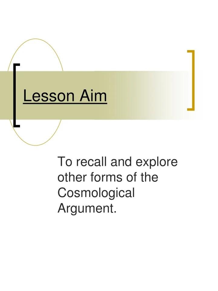 PPT - Lesson Aim PowerPoint Presentation, free download - ID:9619955