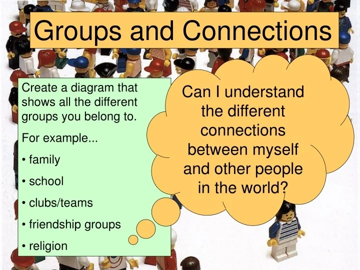 PPT - Groups and Connections PowerPoint Presentation, free download ...