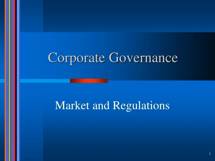 PPT - Corporate Governance PowerPoint Presentation, free download - ID ...