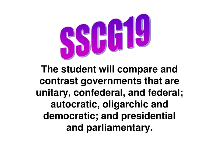 PPT - SSCG19 PowerPoint Presentation, free download - ID:9621510