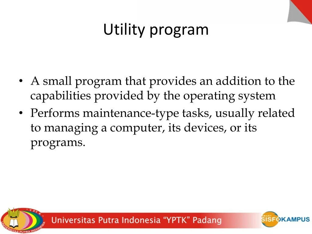 What Is A Utility Program What Are Its Functions ZOHAL