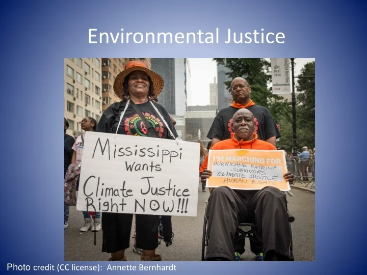 PPT - Environmental Justice PowerPoint Presentation, free download - ID ...