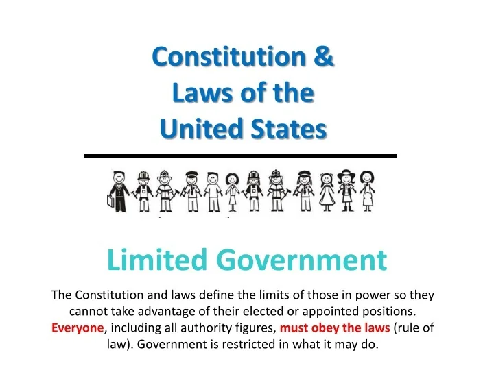 PPT - Limited Government PowerPoint Presentation, free download - ID ...