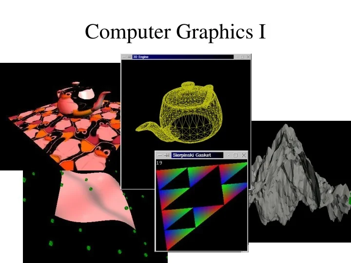 PPT - Computer Graphics I PowerPoint Presentation, free download - ID ...